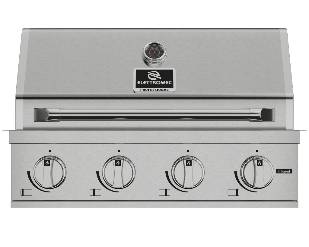 Churrasqueira Professional Elettromec a Gás 75cm - CookStore - Eletros e Acessórios