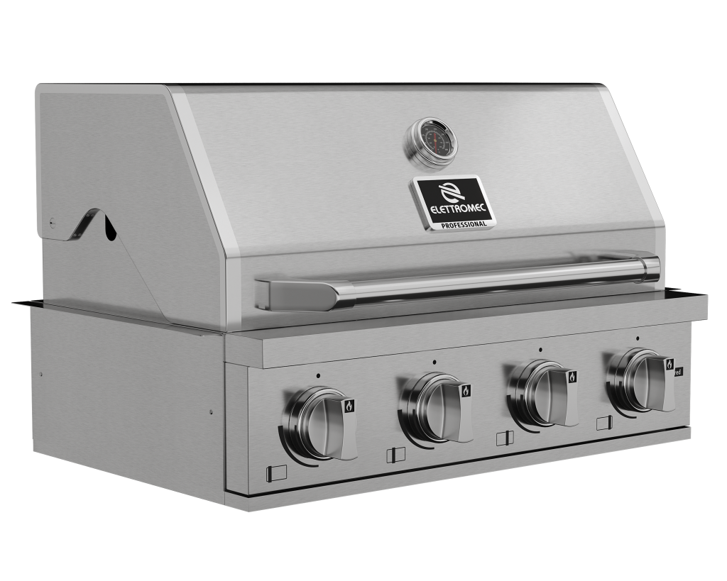 Churrasqueira Professional Elettromec a Gás 75cm - CookStore - Eletros e Acessórios